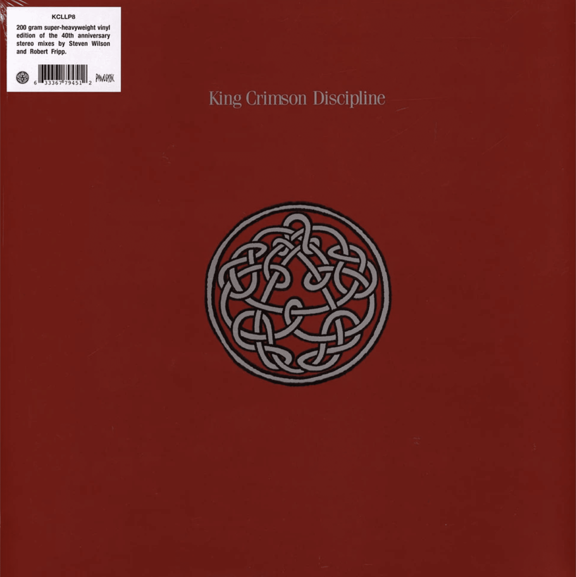 King Crimson - Discipline Edición Limitada 40th Anniversary Lp - Discos ...