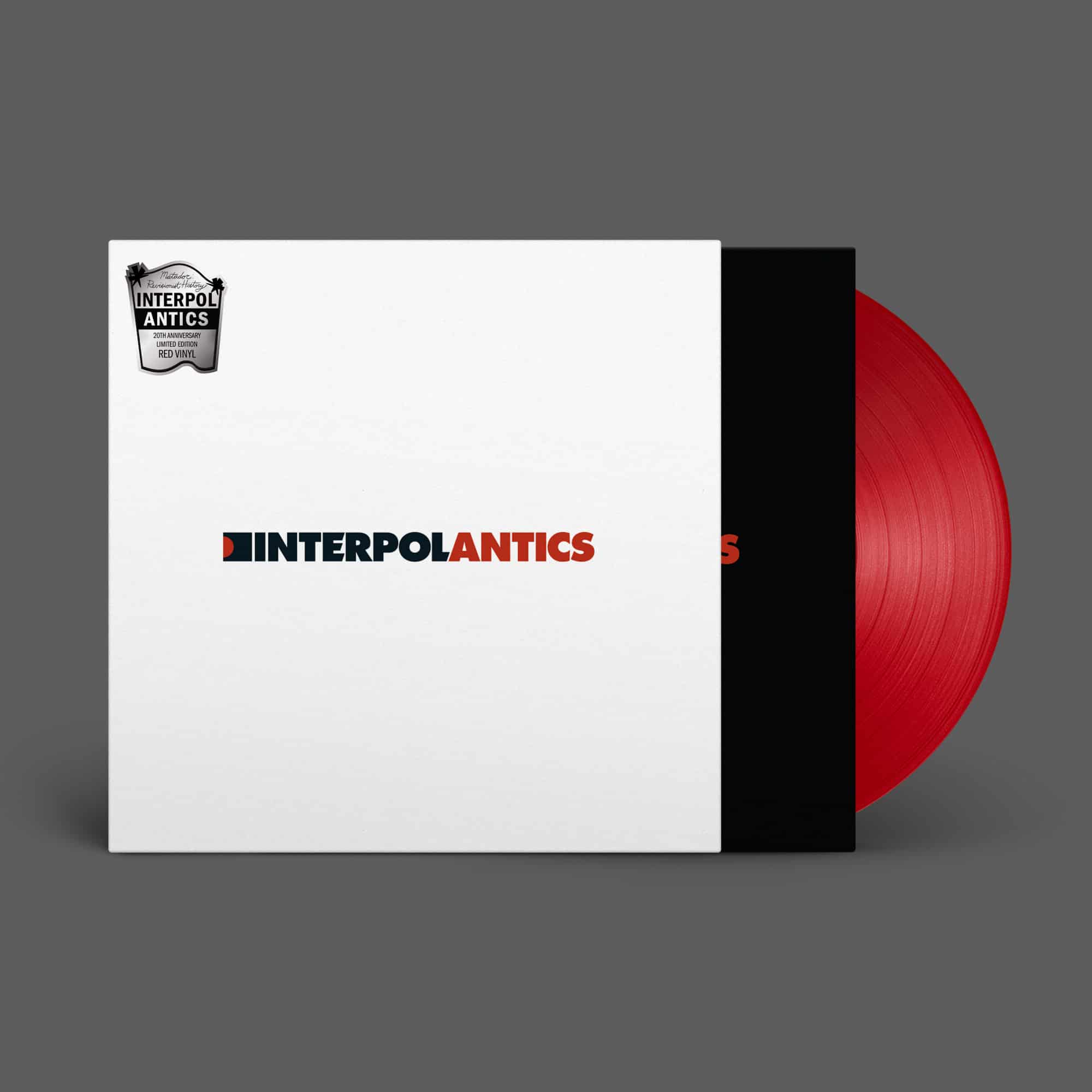 Interpol - Antics Lp Ed. Limitada Aniversario. Vinilo Rojo - Discos Bora Bora